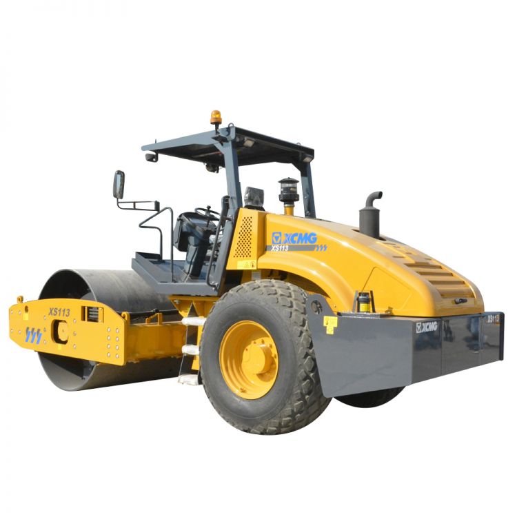 XCMG Official XS113 Single Drum Vibratory Roller for sale, MACHMALL