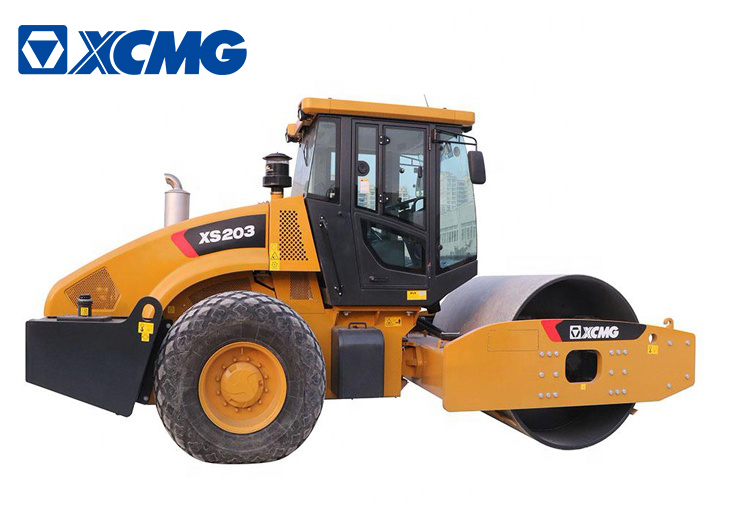 XCMG 20 ton vibratory road roller XS203 new road roller machine price ...