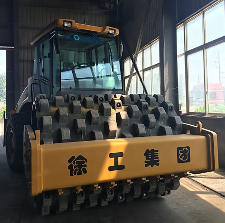 XCMG 20 ton single drum vibratory roller compactor XS203J road roller ...