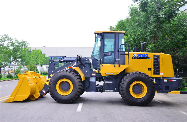 XCMG Official 5 ton Wheel loader ZL50GV front wheel loaders price for ...
