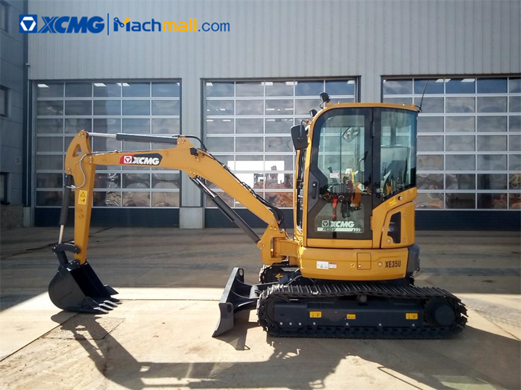 XCMG XE35U 4 ton Mini Hydraulic Digger Excavator for sale, MACHMALL