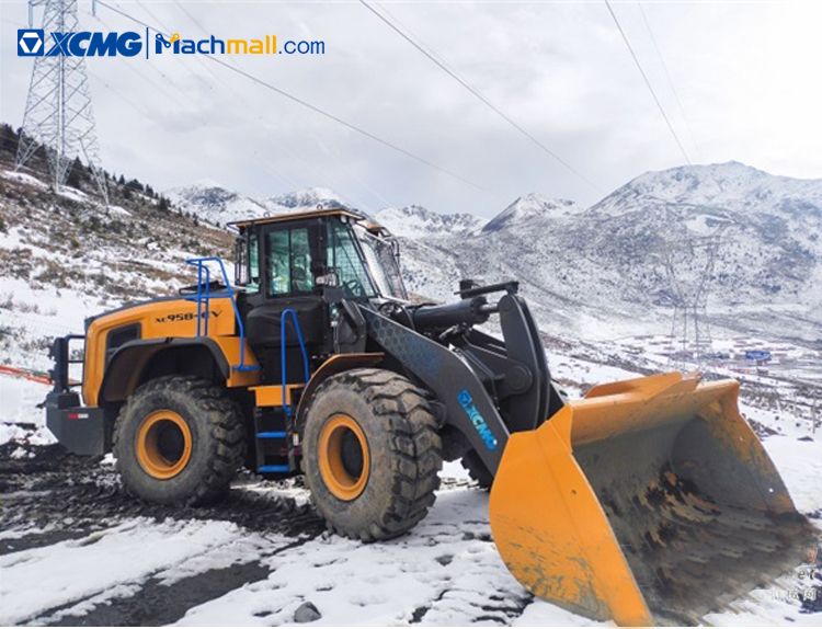 XCMG electric wheel loader 5 ton XC958-EV price, MACHMALL