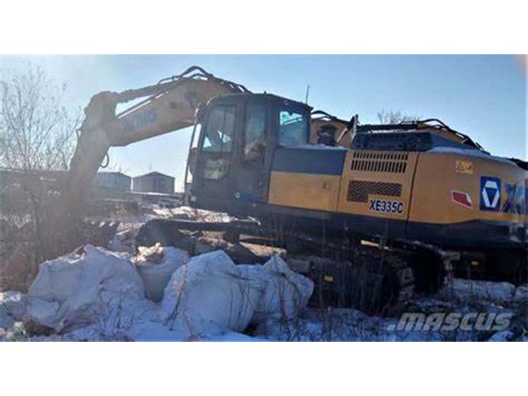 XCMG original manufacturer used XE335C Chinese new 33ton excavator ...