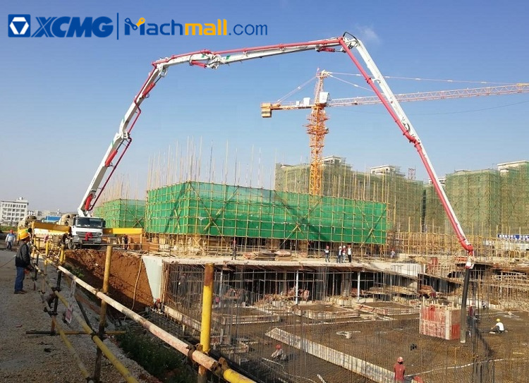 XCMG schwing germany concrete pumps HB58K with Sitrak chassis sale in ...