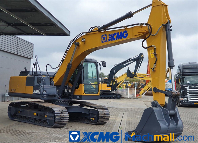 XCMG Machine 21 Ton XE210 Cheap Use Excavator For Sale, MACHMALL