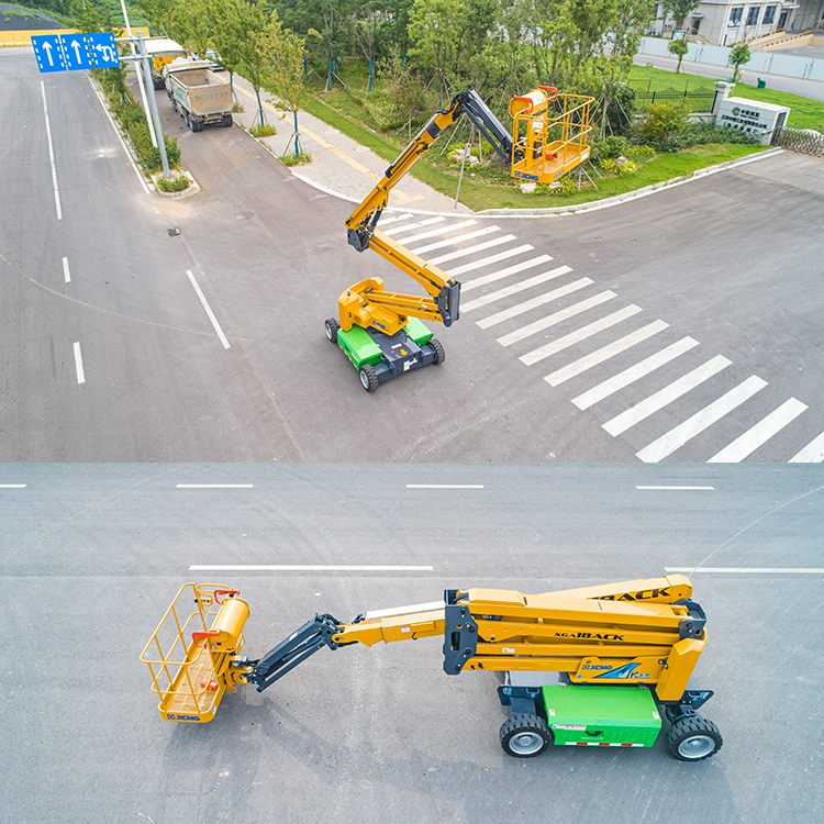 18m XCMG Large Load XGA18ACK Mobile Electrical Articulating Boom Lift ...