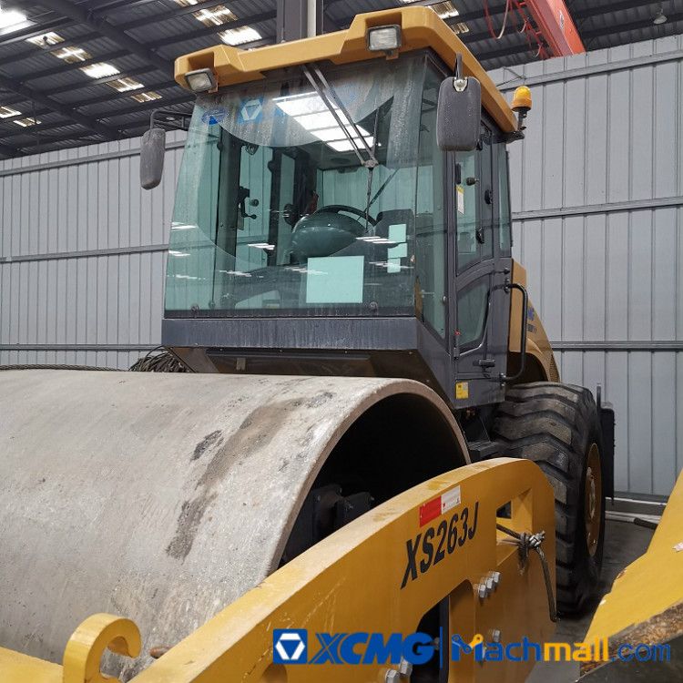 XCMG Used 26 ton Single Drum Vibratory Road Roller XS263J For Sale ...