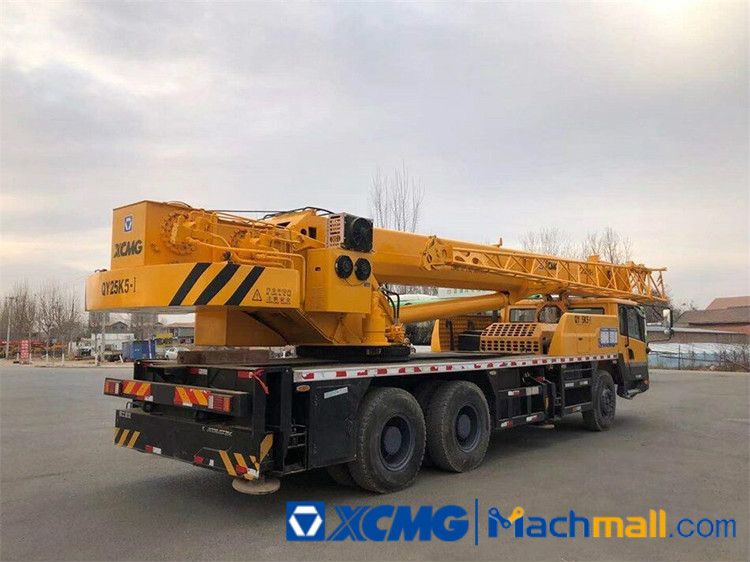 XCMG QY25K5D 25 Ton Used Truck Crane For Sale, MACHMALL