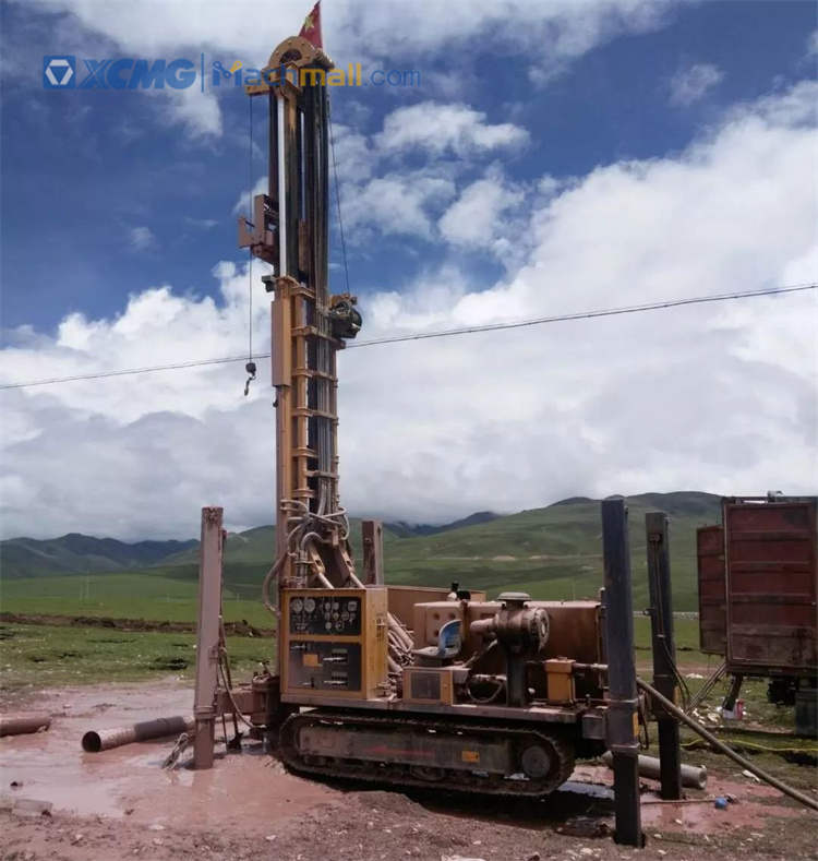 XCMG Track Type Full Hydraulic Water Well Drilling Rig for sale, MACHMALL
