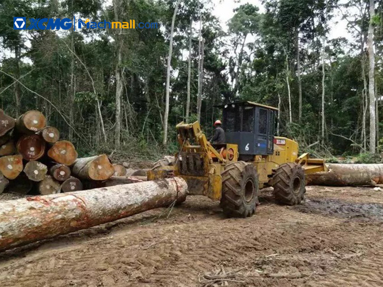 XCMG 240hp Forest Log Skidder Machine XC360 price, MACHMALL