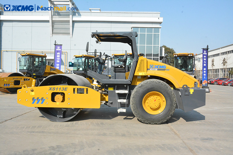 China XCMG cheap 10 ton vibratory road roller compactor XS113E price ...
