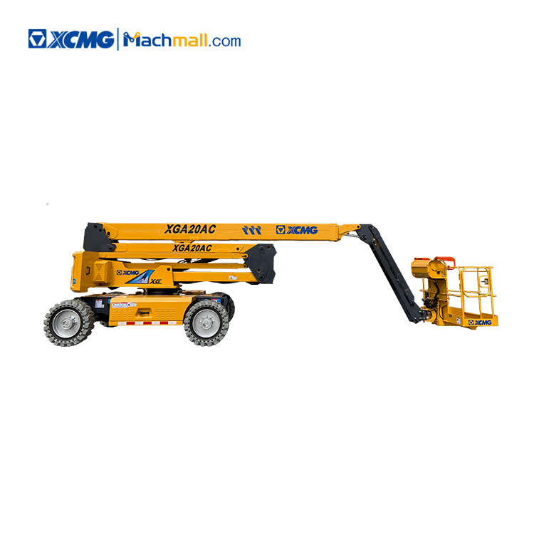XCMG 20m Crank Mobile Articulated Towable Trailer Lift Platform XGA20AC ...