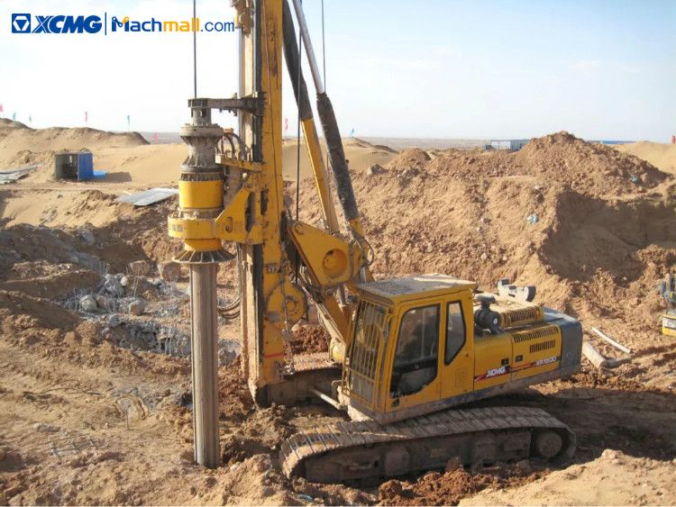 XCMG XR150DIII foundation drilling equipment 160kN 56m rotary drilling ...
