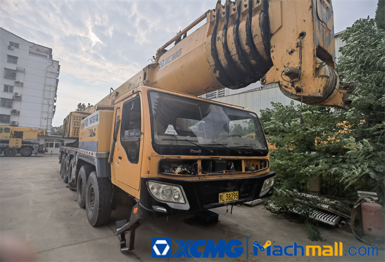 XCMG Used 110t Telescopic Truck Crane Machinery QY110K For Sale, MACHMALL