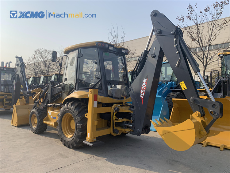 XCMG Heavy Equipment Backhoe Loader XC870HK for sale, MACHMALL