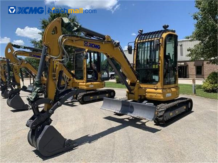 XCMG XE35U 4 ton Mini Hydraulic Digger Excavator for sale, MACHMALL