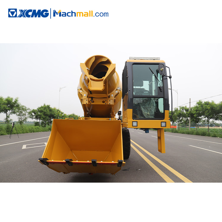 XCMG HT3.5 cubic left front drive two-way self-loading mixer SLM3500S ...