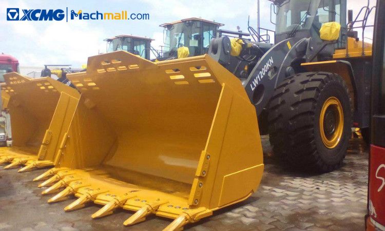 LW1200KN wheel loader for sale | XCMG 12 ton 6.5m3 418kw heavy loader ...