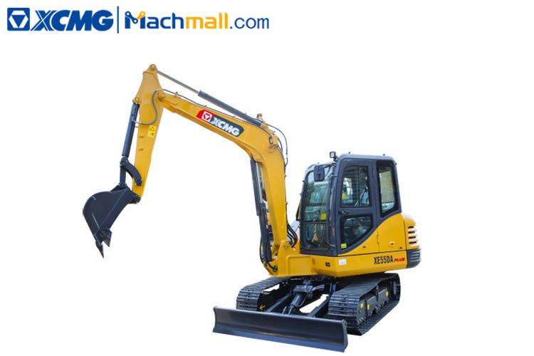 China 5 ton excavator XCMG XE55DA PLUS small hydraulic excavator for ...