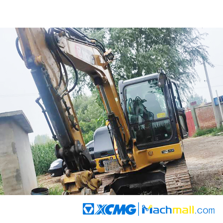 XCMG 6t XE60DA Used Crawler Excavators Machine For Sale, MACHMALL