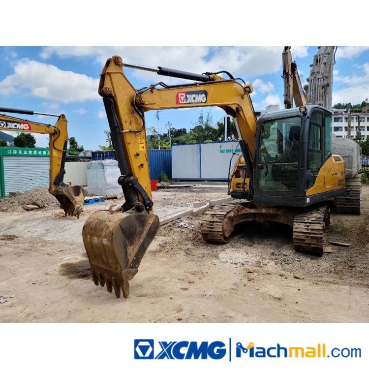 XCMG 7.5t XE75DA 2020 Used Small Excavator For Sale, MACHMALL