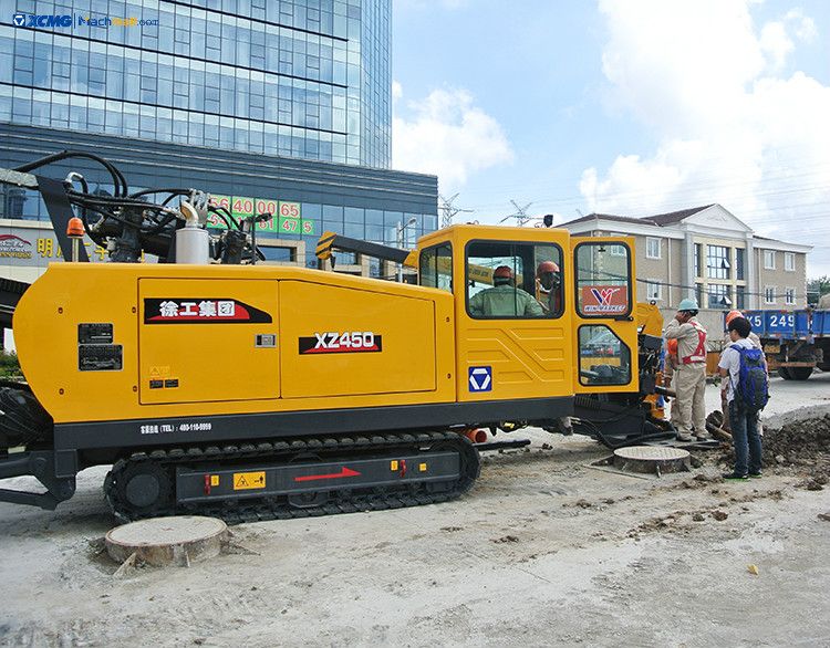 XCMG HDD Machine 480KN Horizontal Directional Drilling Rig XZ450 For ...