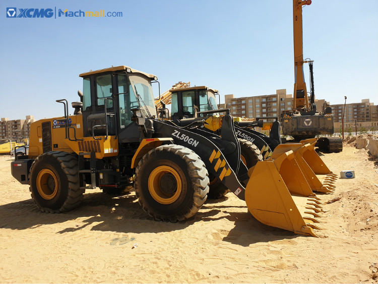 XCMG ZL50GN wheel loader 5 ton with catalog PDF for sale, MACHMALL