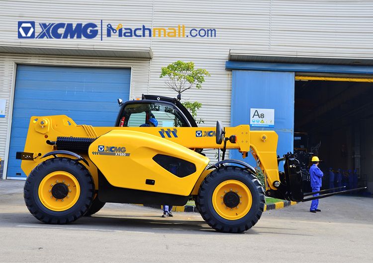XCMG official 4.5 ton Chinese telehandler XT680 price, MACHMALL