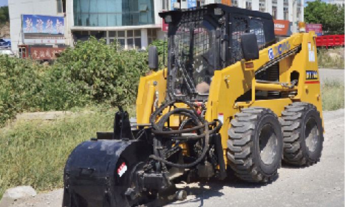 XCMG Official Multifunctional XC760K 1 ton Mini SkidSteer Loader With ...