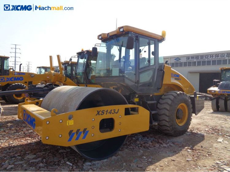 XCMG 14t road roller compactor machine removable pad foot XS143J price ...
