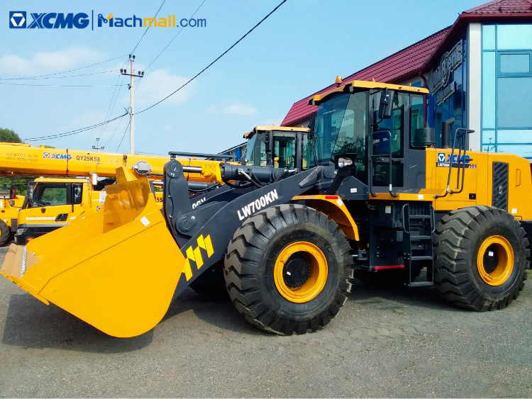 LW700KN loader machine | XCMG 226 kw 6 m3 7 ton wheel loader price ...