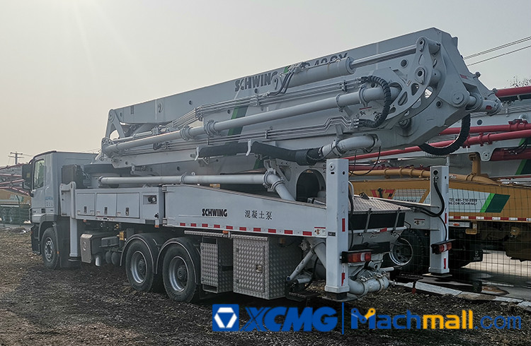 XCMG Concrete Machinery HB43 Used Truck Mounted Concreted Pump For Sale ...