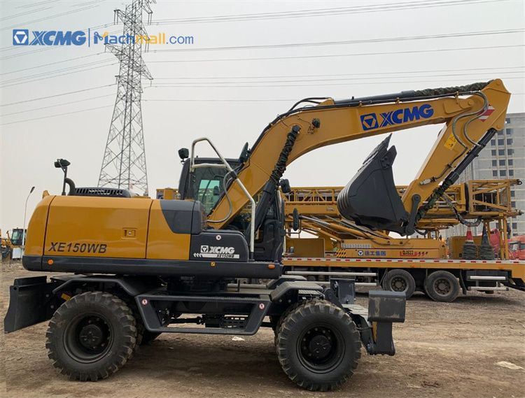 Wheeled Excavators | XCMG XE150WB 14 ton Excavator with Cummins Engine ...