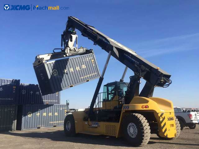 XCMG 50 ton Port Reach Stacker Container XCS50S crane For Sale, MACHMALL
