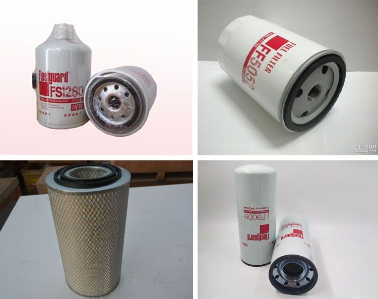 Consumable Spare Parts List of XCMG GR215 Motor Grader, MACHMALL