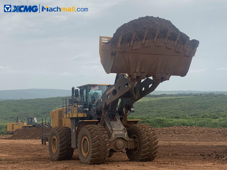 LW1200KN wheel loader for sale | XCMG 12 ton 6.5m3 418kw heavy loader ...