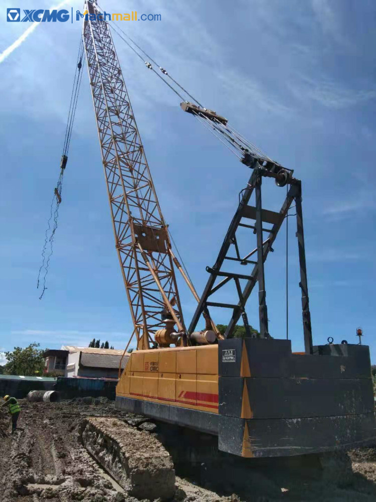 XCMG XGC55 50 ton crawler crane for sale, MACHMALL
