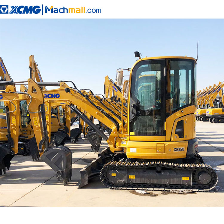 XCMG official XE35U Chinese 3ton small mini excavator for sale, MACHMALL