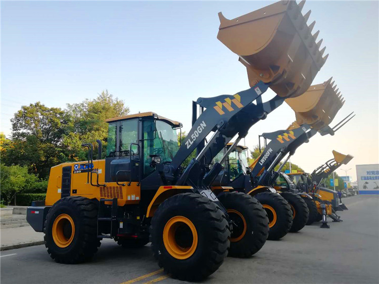 XCMG 5 ton pay wheel loader LW500FN China new payloader machine price ...