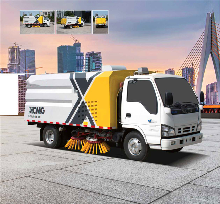 XCMG official manufacturer street sweeper garbage truck XZJ5081TSLJ5 ...