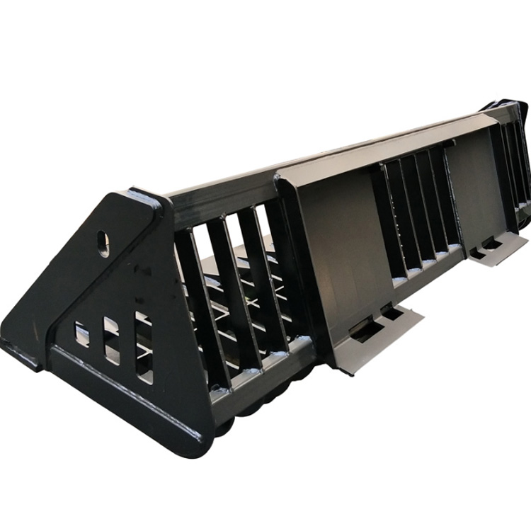 SHENFU Skid steer loader attachment Sieve Bucket, MACHMALL