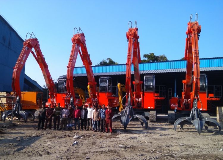 HUANGHAI YGSZ260-5 crawler grasping machine, MACHMALL