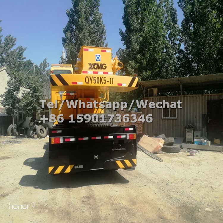 Used XCMG Heavy Lift QY50K-II 50 ton Truck Crane, MACHMALL