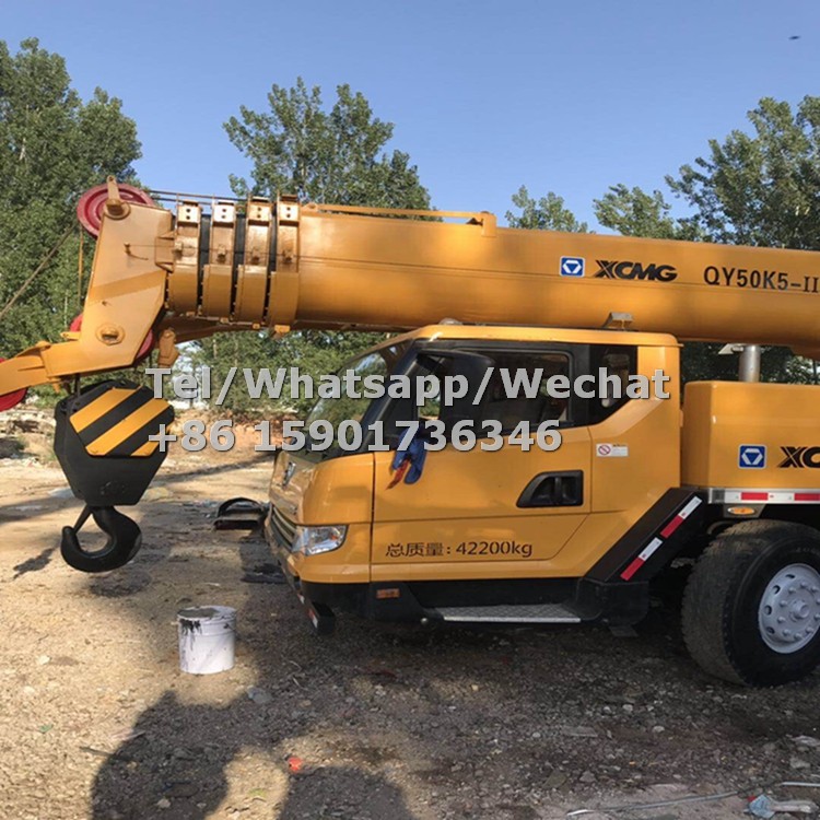 Made in China Used XCMG 50 ton Truck Crane QY50K-II, MACHMALL