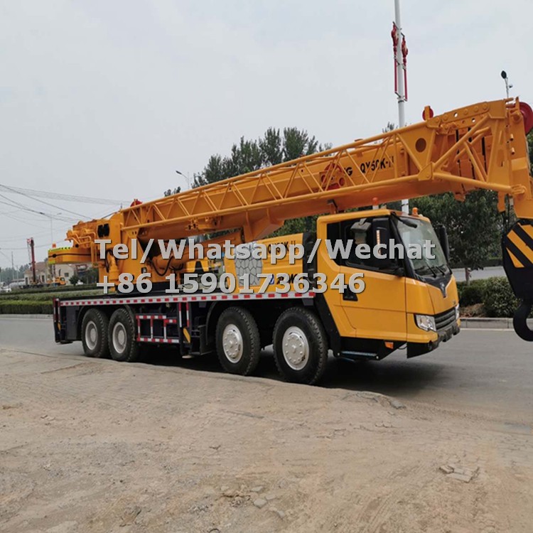 inquiry for Used XCMG 50 ton Truck Crane QY50K-II With Domestic III Stag