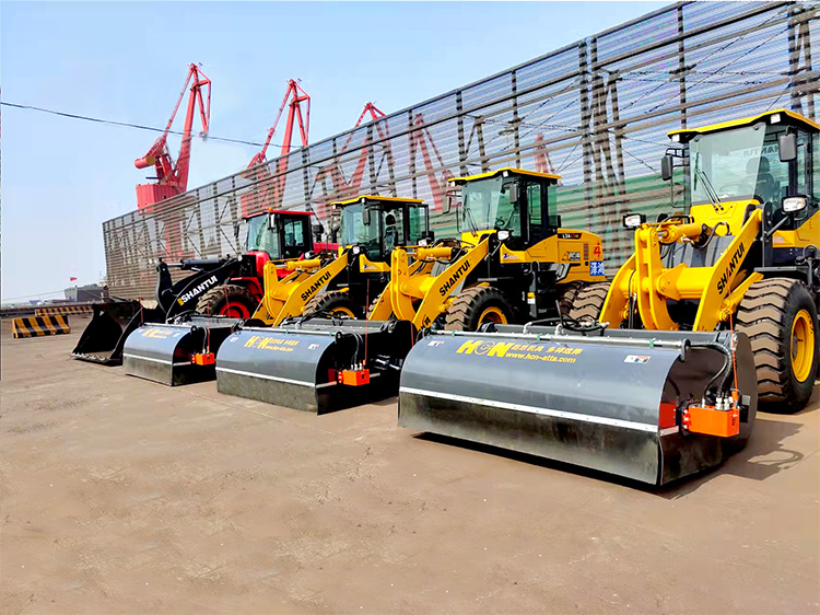 HCN BM13 series enclosed backward pick-up sweeper street sweeping ...