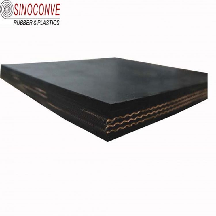 EP200 3 ply 4 ply din y fabric rubber conveyor belt, MACHMALL