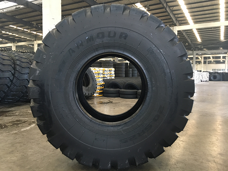 Armour radial tire L-3 25.5mm tread depth engineering for loader price ...