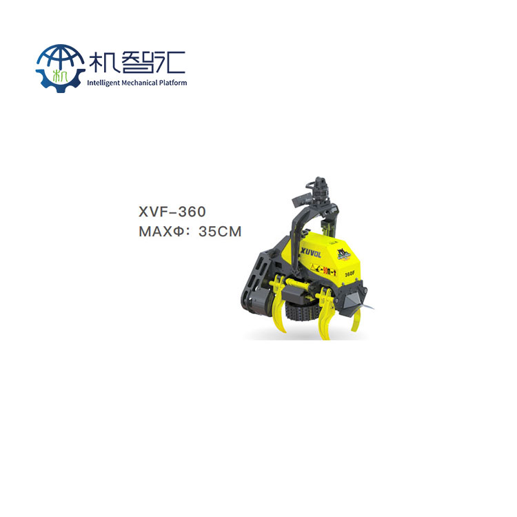 harvester machine tree cutting 360mm machine log cutter wood harvesting ...