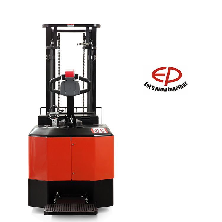 Straddle stacker EP 1.2 ton capacity battery stacker 4185mm mast height ...